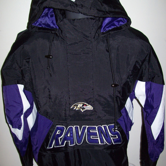 STARTER | Jackets & Coats | Baltimore Ravens Starter Pull Over Half Zip ...